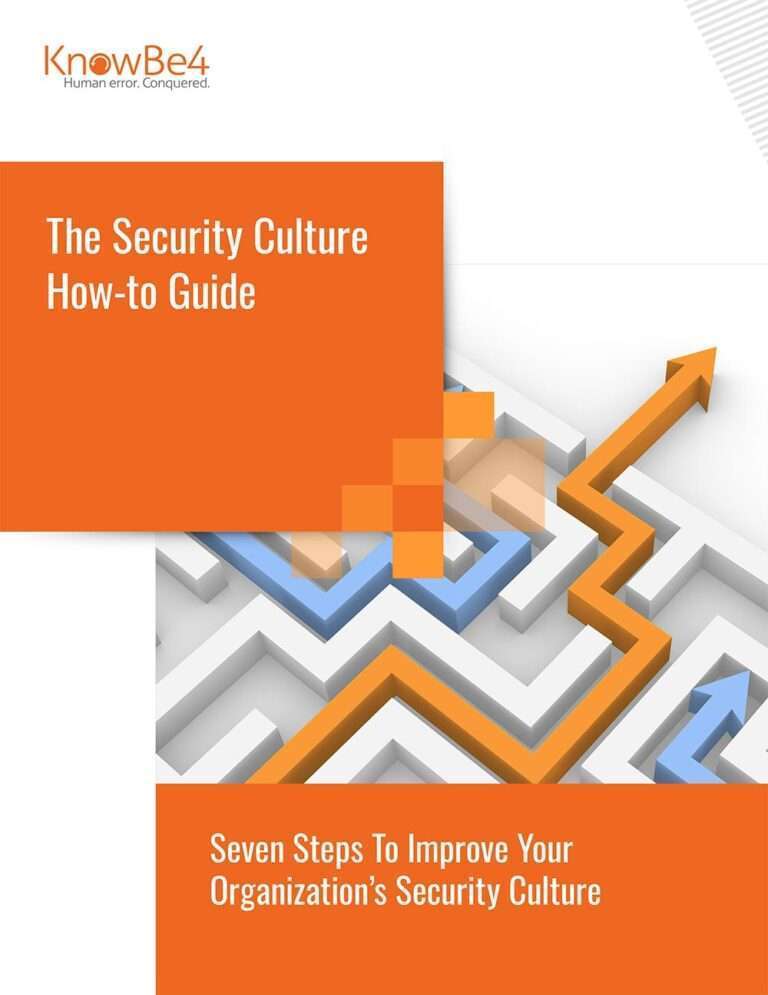 KnowBe4 – The Security Culture How-to Guide – The Decision Making